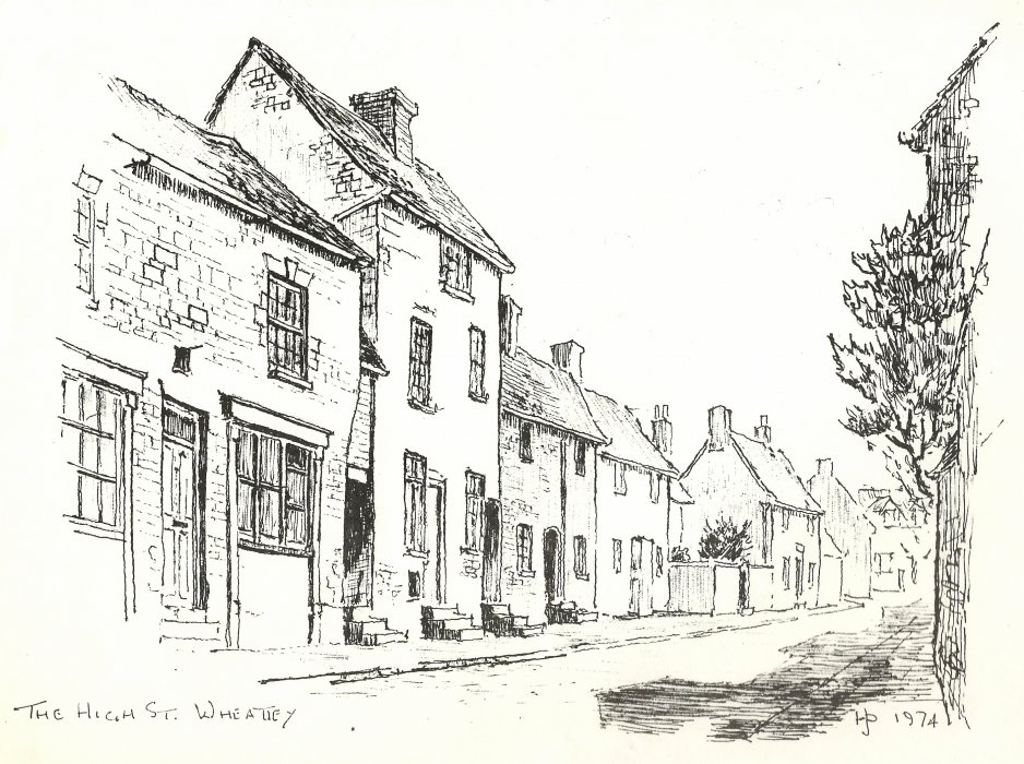 Wheatley - Village Archive - High Street sketch